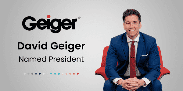 David Geiger Named President | Geiger.com
